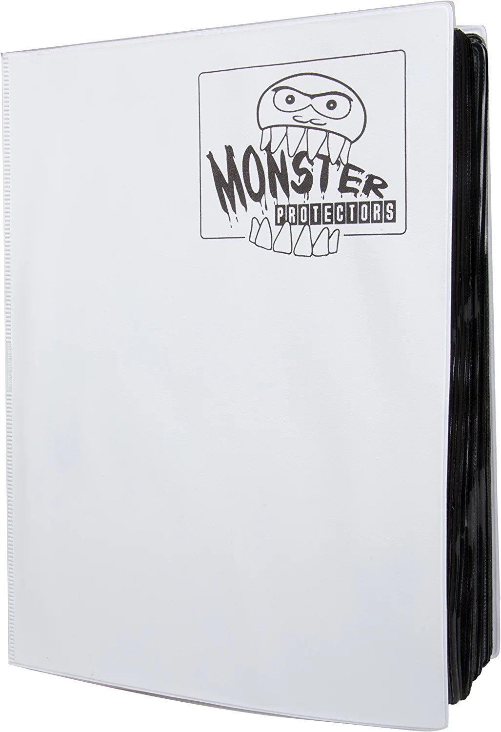 Binder - 9-Pocket Side-Loading Mega Monster - White (Hard Cover ...