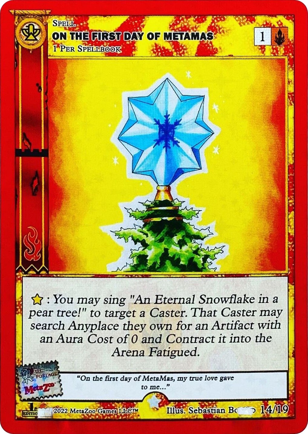 On The First Day Of Metamas (First Edition) - Holiday Promos - MetaZoo