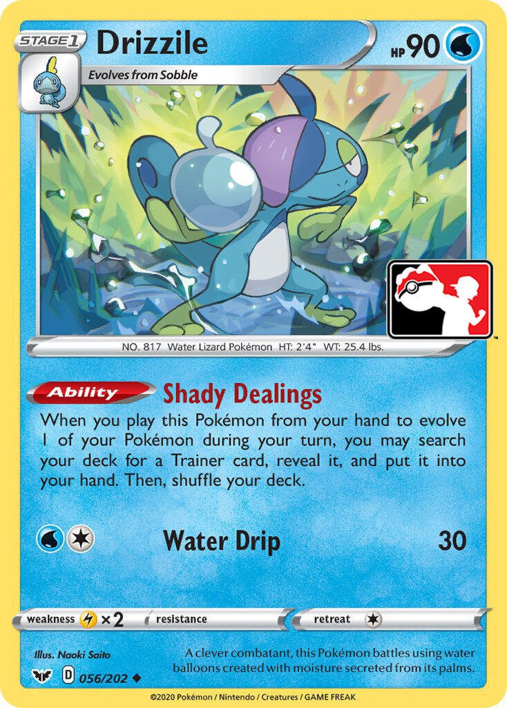 Drizzile - Prize Pack Series Cards - Pokemon