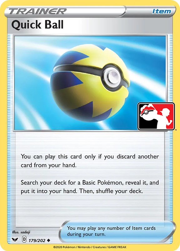 Quick Ball - Prize Pack Series Cards - Pokemon