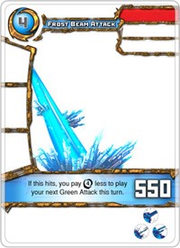 Frost Beam Attack - Redakai Base Set - Redakai