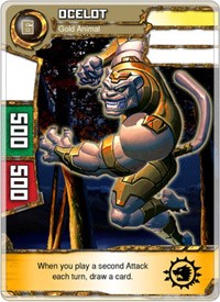 Ocelot - Gold Animal - Redakai Base Set - Redakai