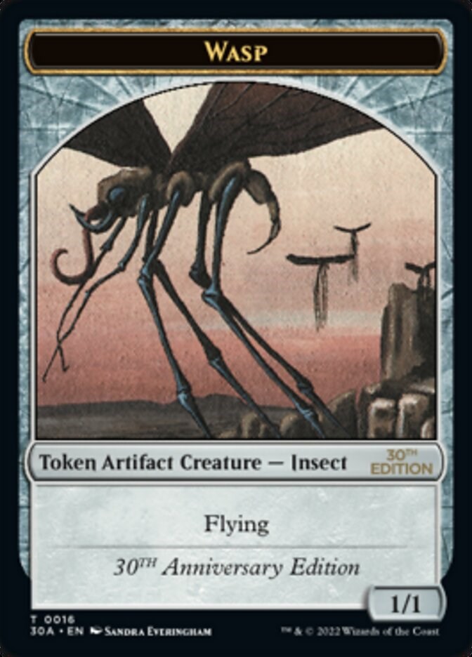 Wasp Token - 30th Anniversary Edition - Magic: The Gathering