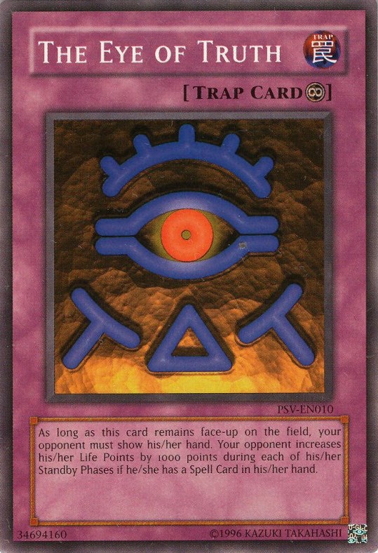 The Eye of Truth - Pharaoh's Servant (Worldwide English) - YuGiOh
