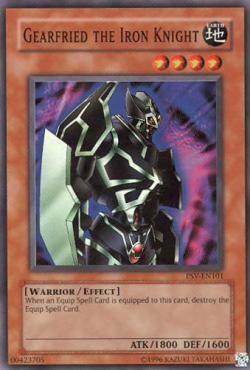 Gearfried the Iron Knight - Pharaoh's Servant (Worldwide English) - YuGiOh