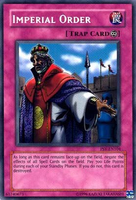 Imperial Order - Pharaoh's Servant (Worldwide English) - YuGiOh
