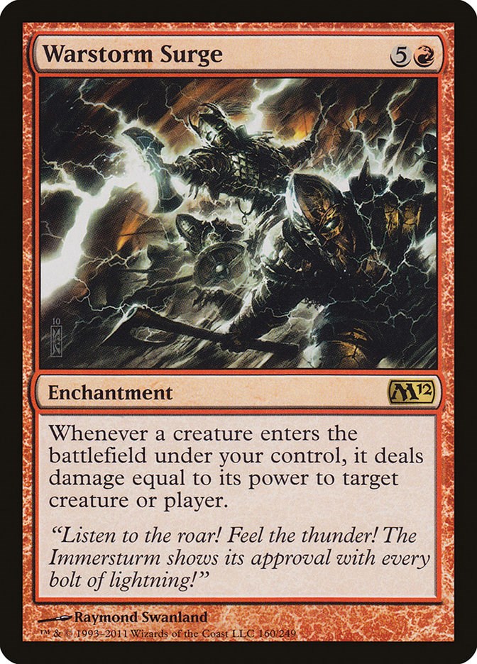 Warstorm Surge - Magic 2012 (M12) - Magic: The Gathering