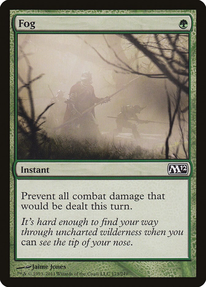 Fog - Magic 2012 (M12) - Magic: The Gathering