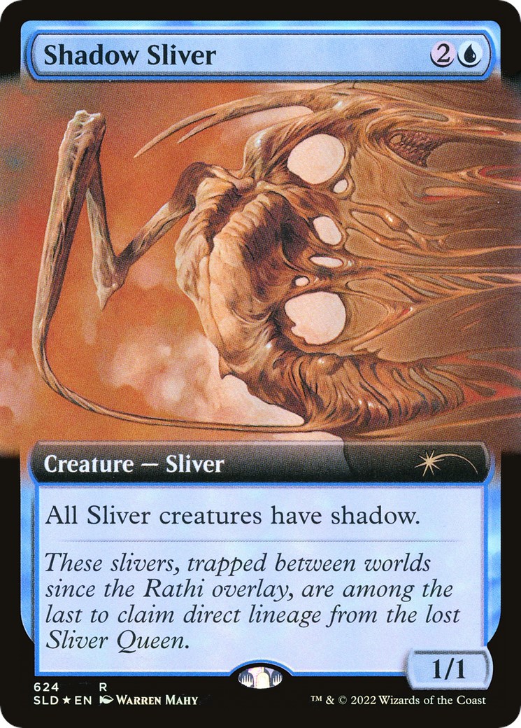 Shadow Sliver (Extended Art) - Secret Lair Drop Series - Magic: The ...