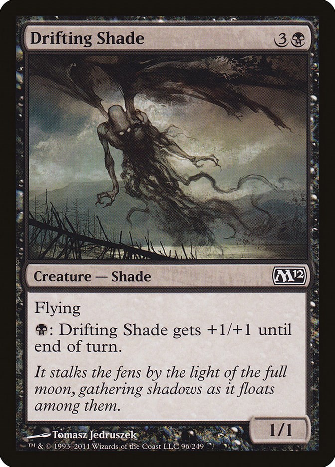 Drifting Shade - Magic 2012 (M12) - Magic: The Gathering