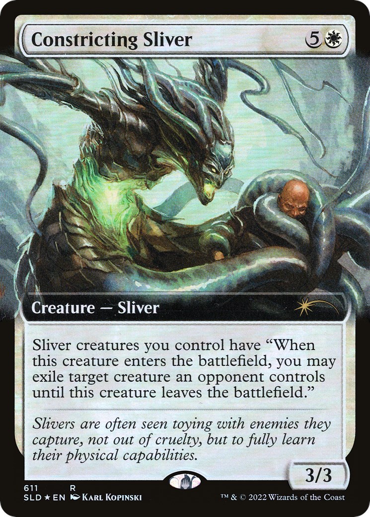 Constricting Sliver (Extended Art) - Secret Lair Drop Series - Magic ...