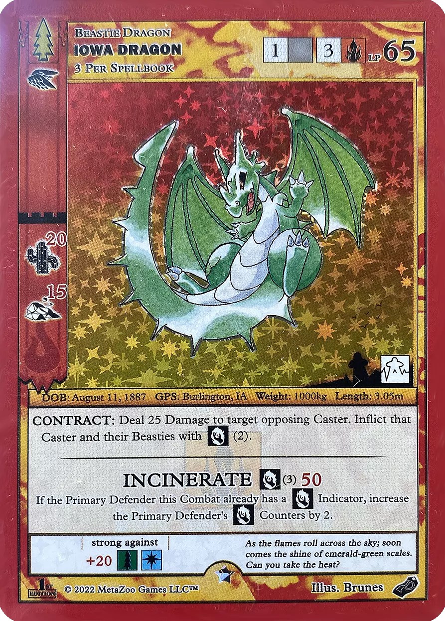Iowa Dragon (PHD Exclusive) - Miscellaneous Promos - MetaZoo