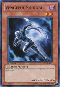 Vengeful Shinobi - Starter Deck: Dawn of the Xyz - YuGiOh