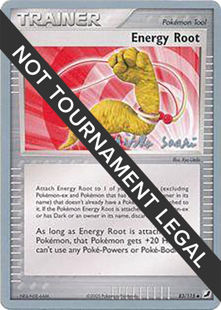 Energy Root - 2006 (Miska Saari) - World Championship Decks - Pokemon