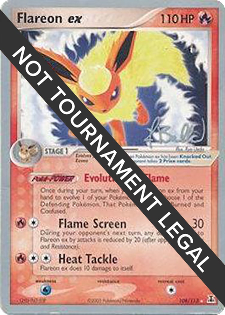 Flareon ex - 2006 (Jimmy Ballard) - World Championship Decks - Pokemon