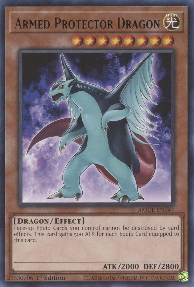 Armed Protector Dragon - Amazing Defenders - YuGiOh