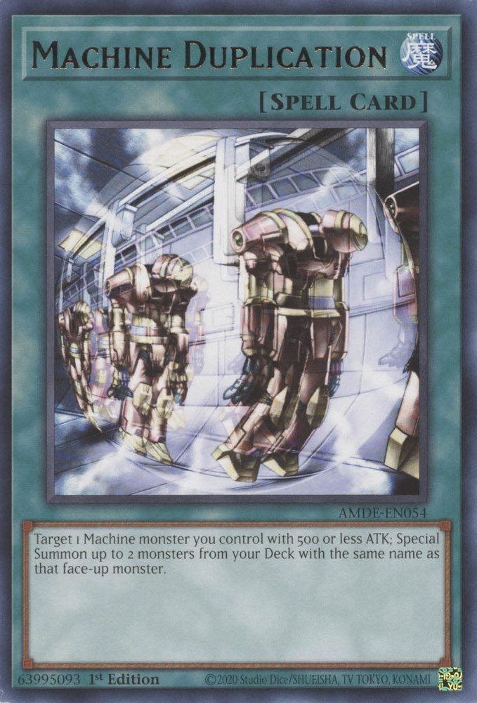 Machine Duplication - Amazing Defenders - YuGiOh