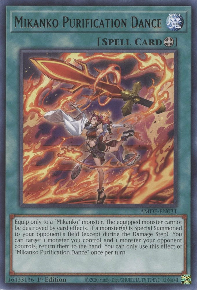 Mikanko Purification Dance - Amazing Defenders - YuGiOh