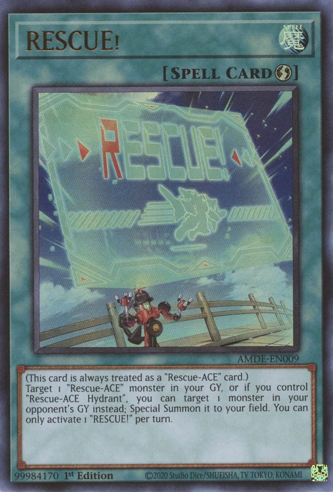 RESCUE! - Amazing Defenders - YuGiOh