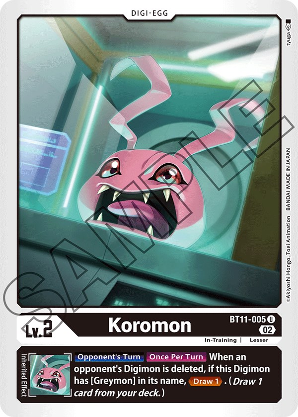 Koromon - Dimensional Phase - Digimon Card Game