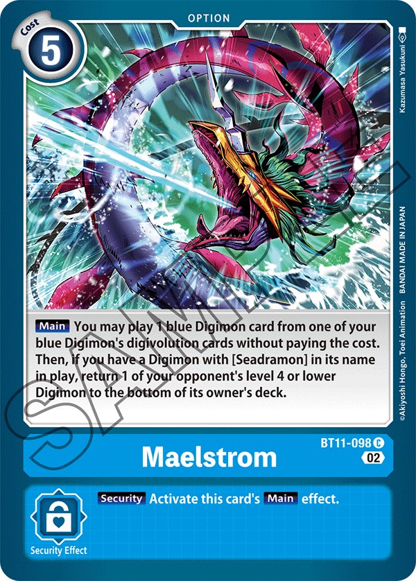 Maelstrom - Dimensional Phase - Digimon Card Game