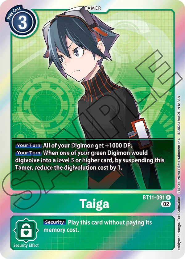Taiga - Dimensional Phase - Digimon Card Game