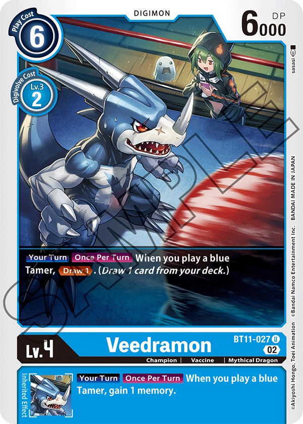 Veedramon - Dimensional Phase - Digimon Card Game