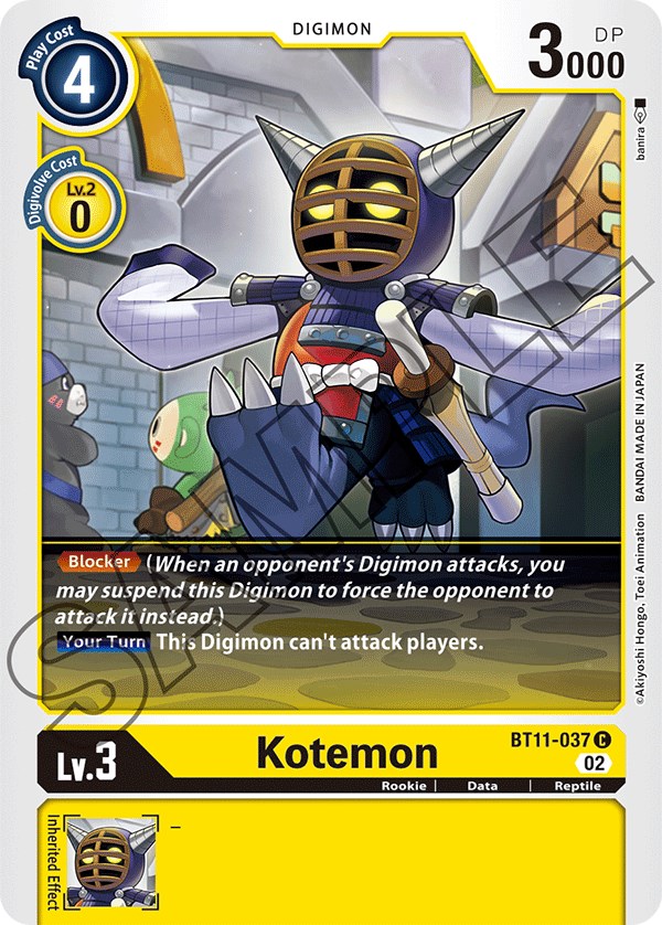 Kotemon - Dimensional Phase - Digimon Card Game