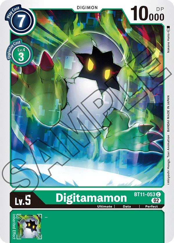 Digitamamon - Dimensional Phase - Digimon Card Game