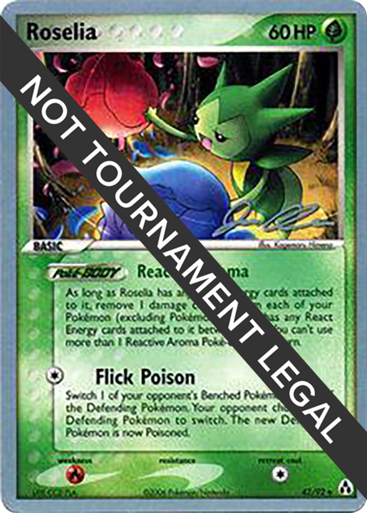 Roselia - 2006 (Jason Klaczynski) - World Championship Decks - Pokemon