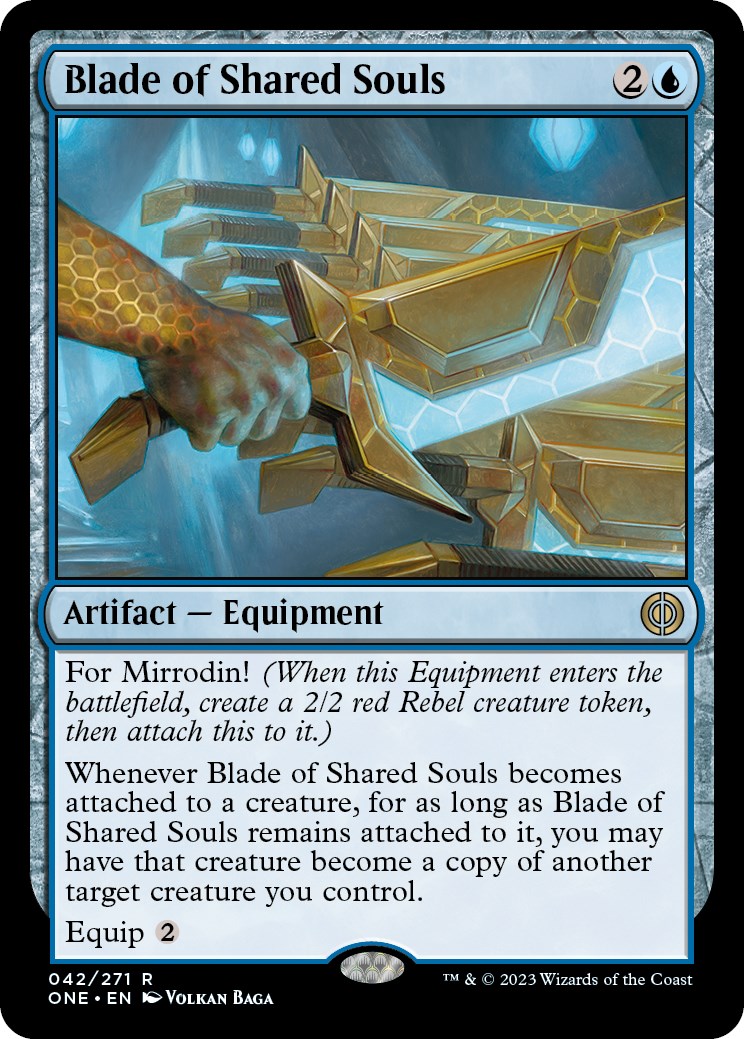 Blade of Shared Souls - Phyrexia: All Will Be One - Magic: The Gathering