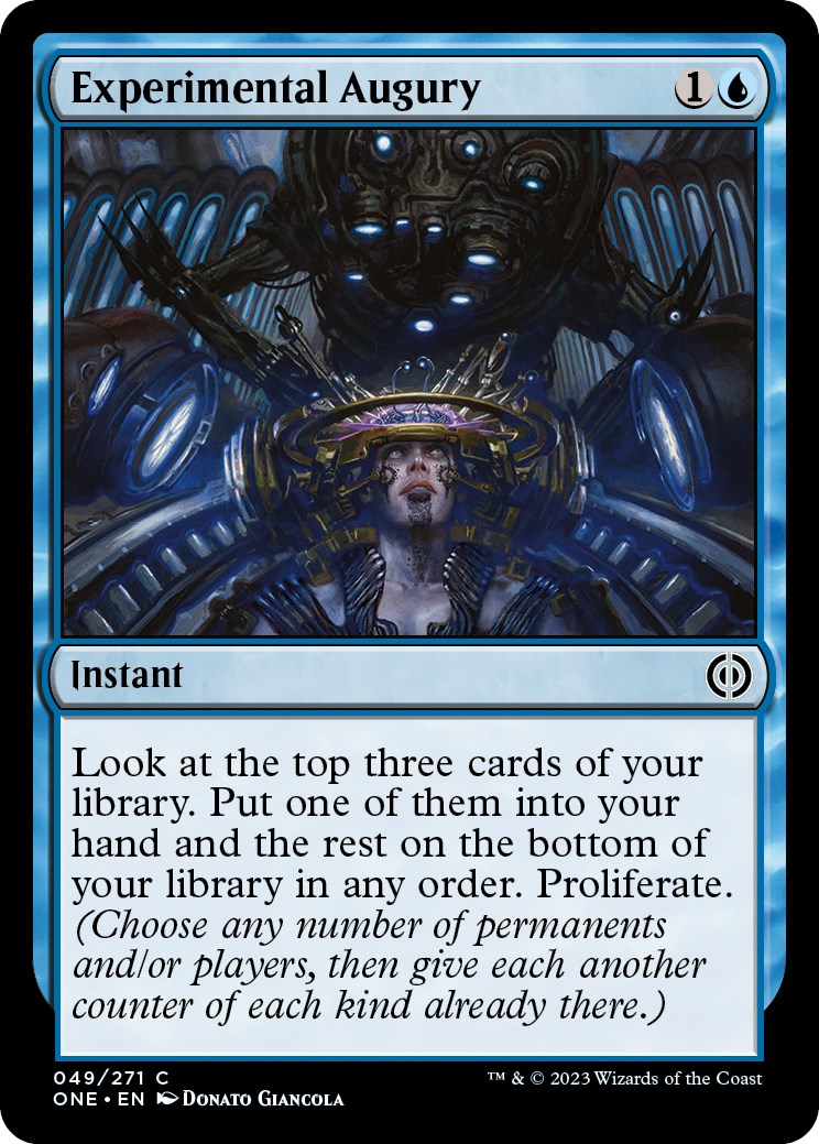 Experimental Augury - Phyrexia: All Will Be One - Magic: The Gathering
