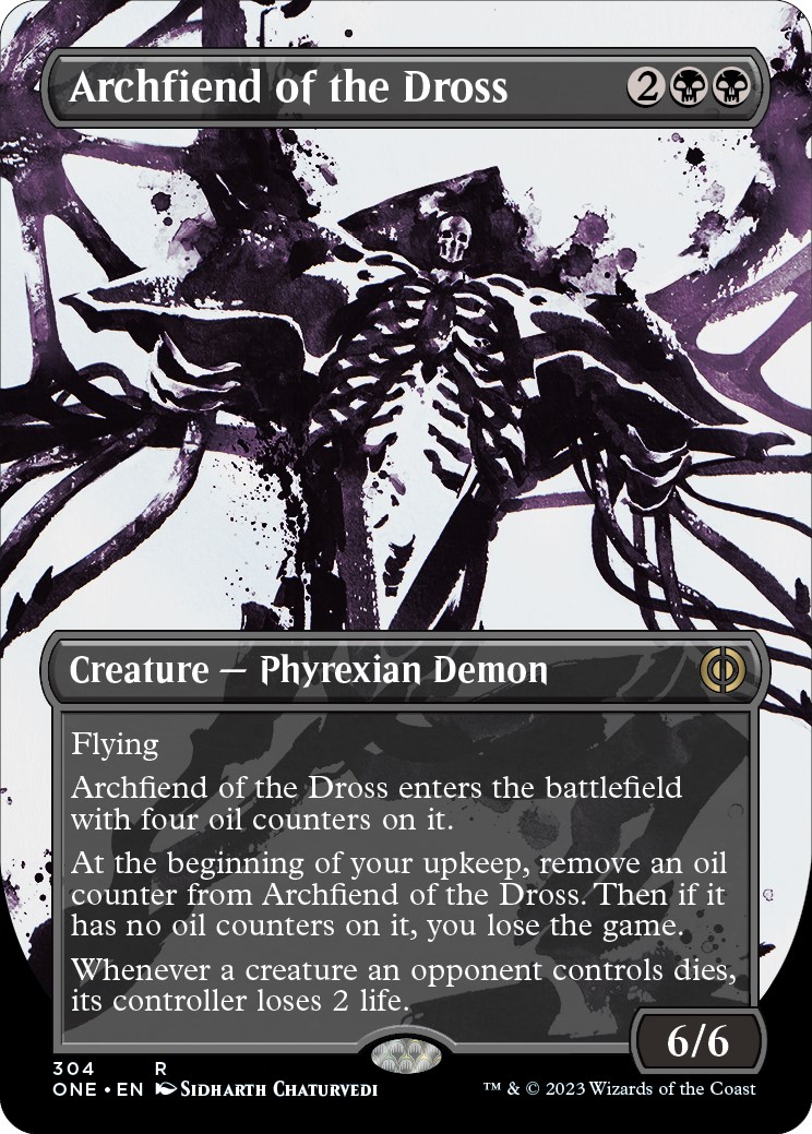 Archfiend of the Dross (Showcase) - Phyrexia: All Will Be One - Magic ...