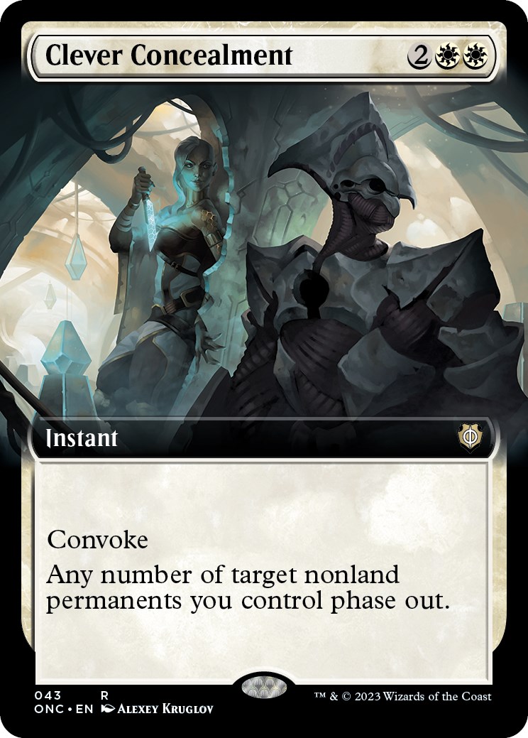 Clever Concealment (Extended Art) - Commander: Phyrexia: All Will Be ...