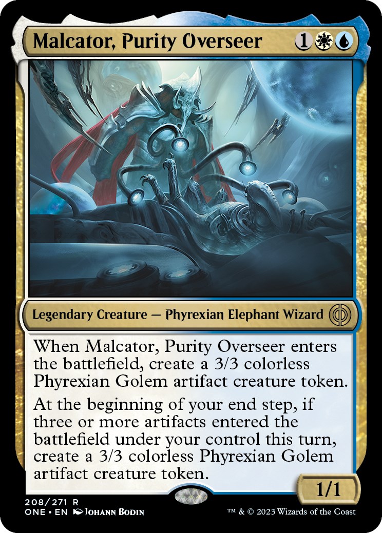 Malcator, Purity Overseer - Phyrexia: All Will Be One - Magic: The ...