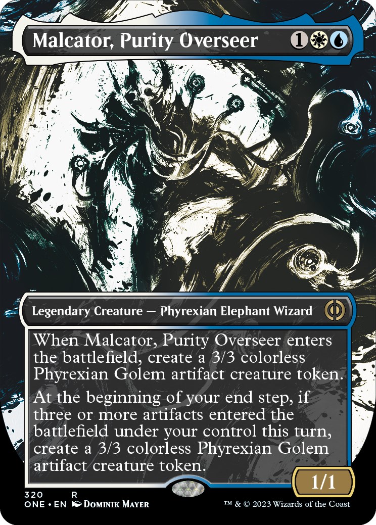 Malcator, Purity Overseer (Showcase) - Phyrexia: All Will Be One ...