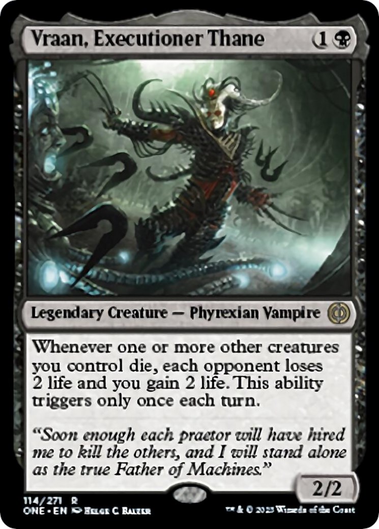 Vraan, Executioner Thane - Phyrexia: All Will Be One - Magic: The Gathering