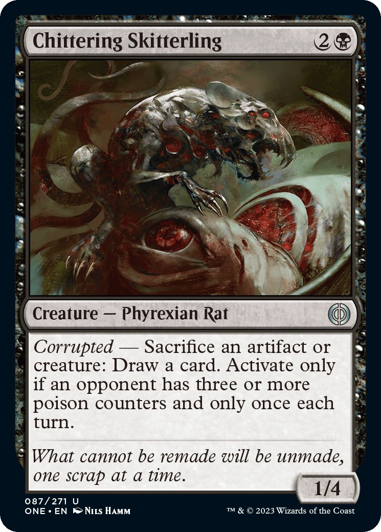 Chittering Skitterling - Phyrexia: All Will Be One - Magic: The Gathering