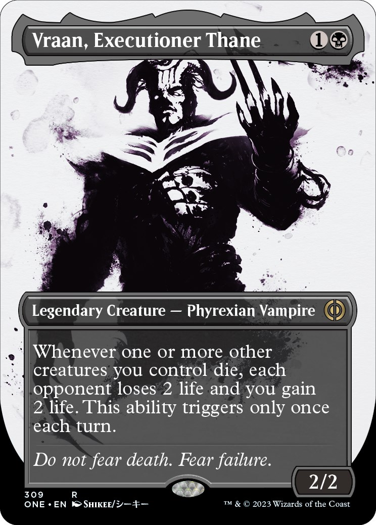 Vraan, Executioner Thane (Showcase) - Phyrexia: All Will Be One - Magic ...
