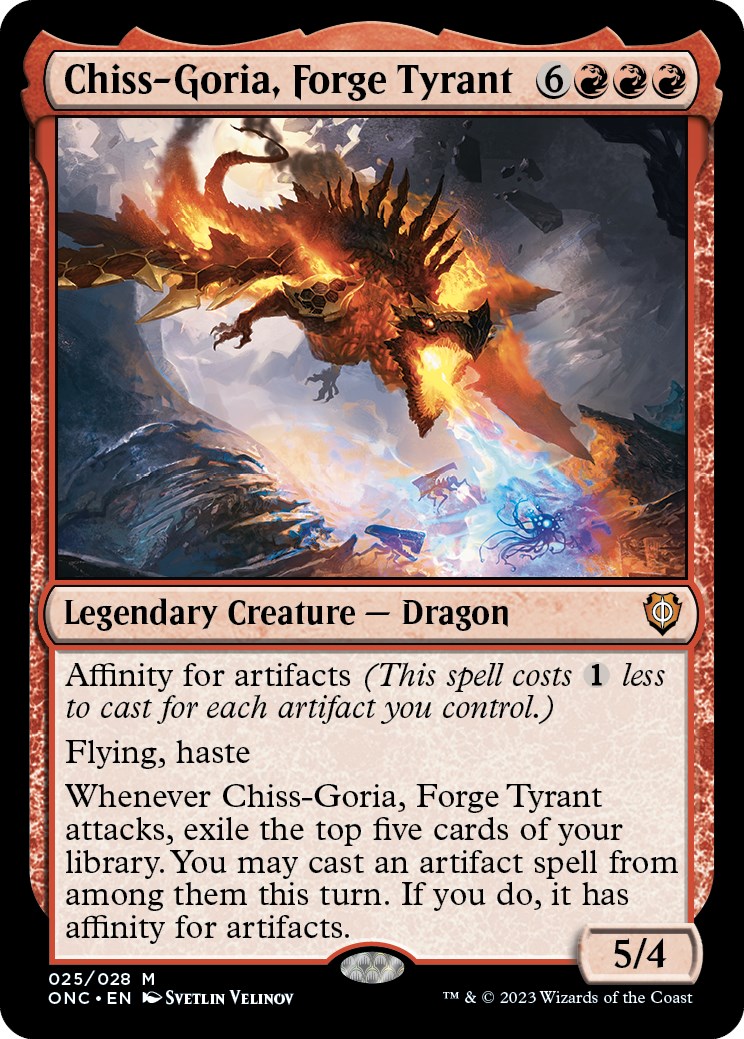 Chiss-Goria, Forge Tyrant - Commander: Phyrexia: All Will Be One ...