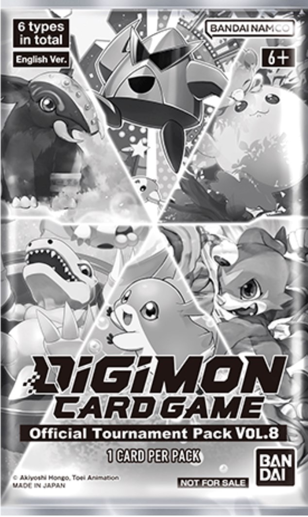 Official Tournament Pack Vol.8 - Digimon Promotion Cards - Digimon Card ...