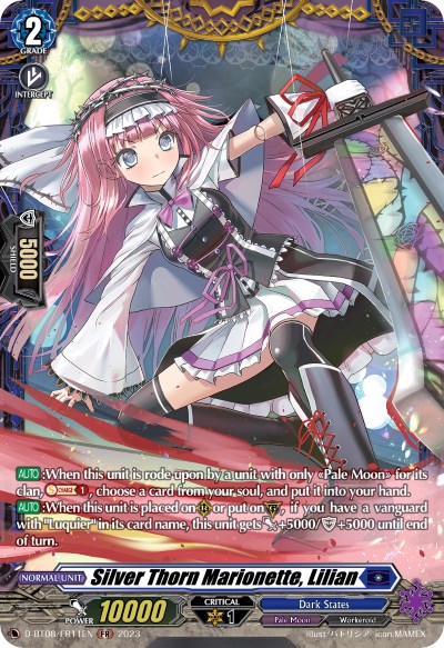 Silver Thorn Marionette, Lilian (FR) - Minerva Rising - Cardfight Vanguard