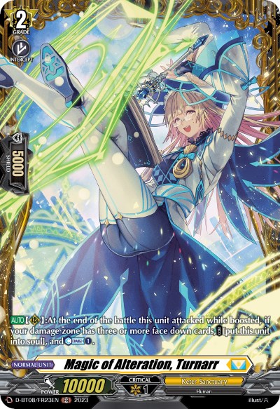 Magic of Alteration, Turnarr (FR) - Minerva Rising - Cardfight Vanguard
