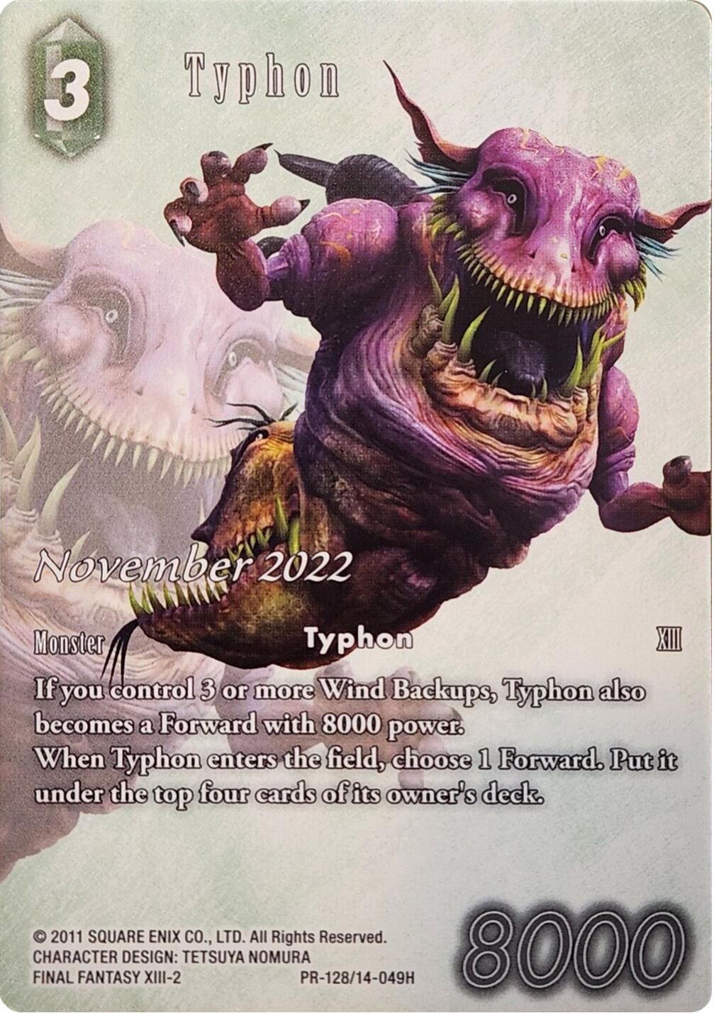 Typhon (November 2022) - FF: Promo Cards - Final Fantasy TCG
