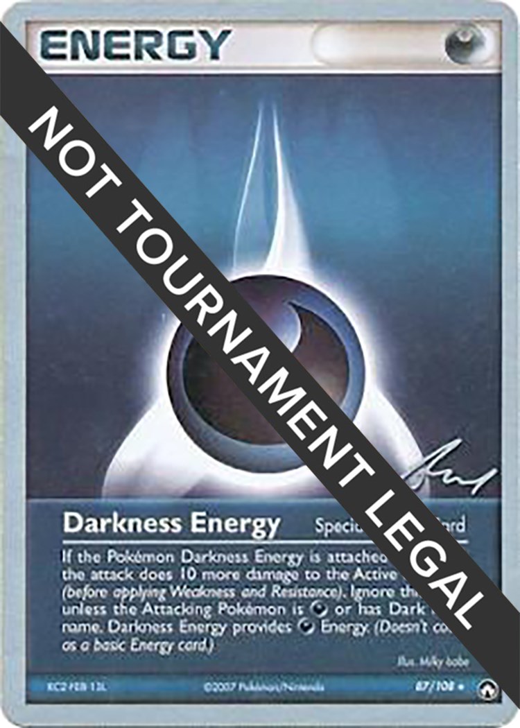 Darkness Energy - 2007 (Tom Roos) - World Championship Decks - Pokemon