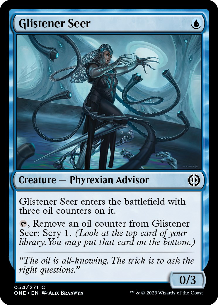 Glistener Seer - Phyrexia: All Will Be One - Magic: The Gathering
