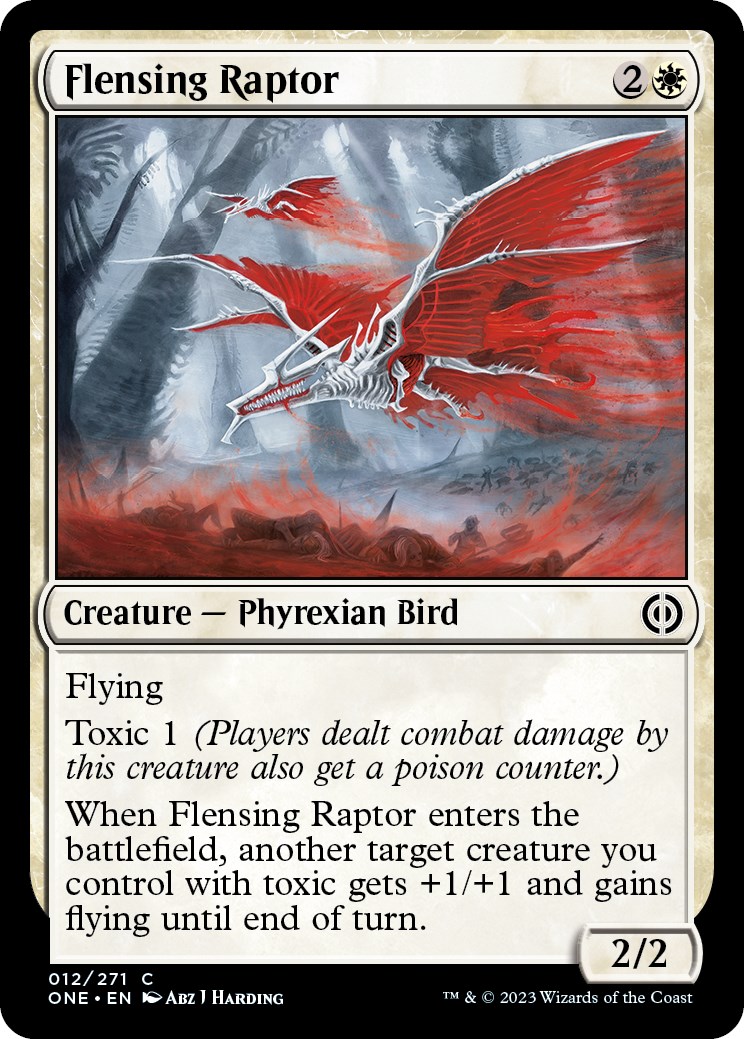 Flensing Raptor - Phyrexia: All Will Be One - Magic: The Gathering