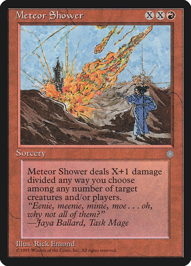 Meteor Shower - Ice Age - Magic: The Gathering