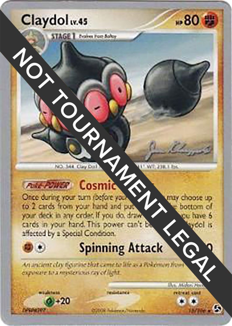 Claydol - 2008 (Jason Klaczynski) - World Championship Decks - Pokemon