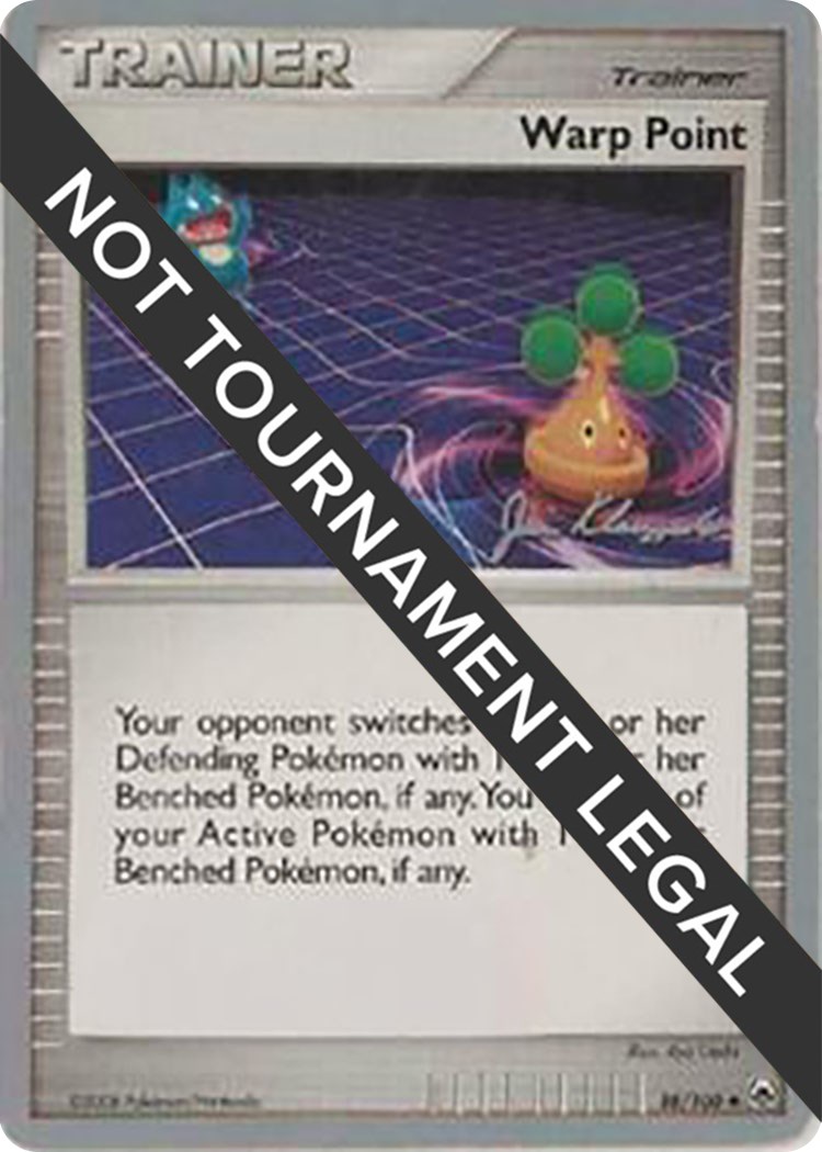 Warp Point - 2008 (Jason Klaczynski) - World Championship Decks - Pokemon
